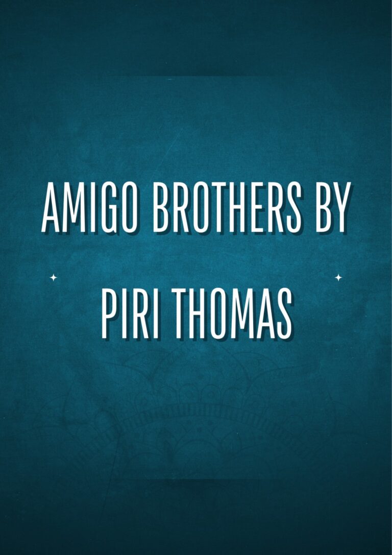 Summary of Amigo Brothers By Piri Thomas